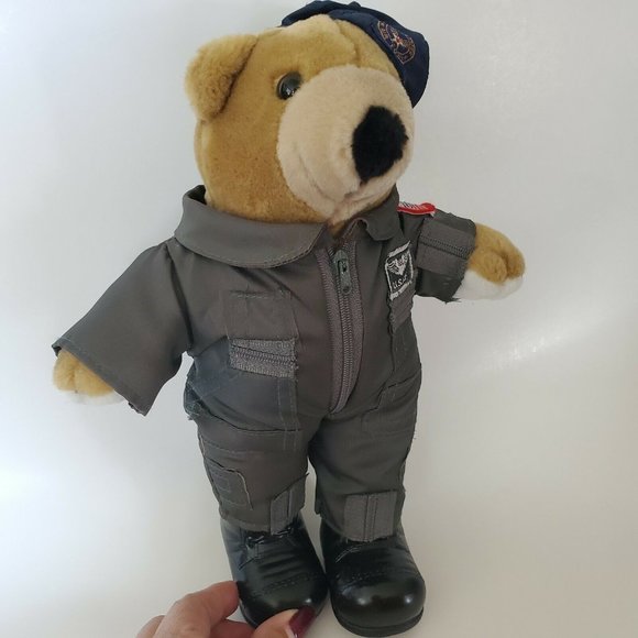 Bear Forces America | Toys | Us Air Force Usaf Mini Brown Teddy Bear ...